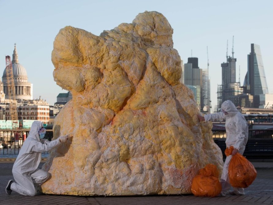 Fatberg built in London to promote healthy living | Titanic Spa